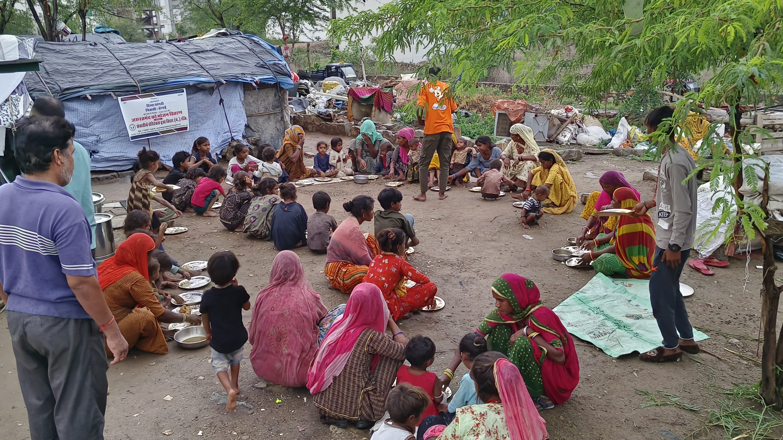 Food distribution for free – Seva Tirth Chritable Trust